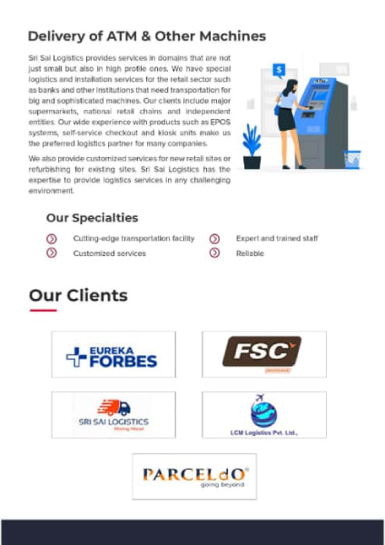 Best Logistics Company Profile Designs | Best in Industry