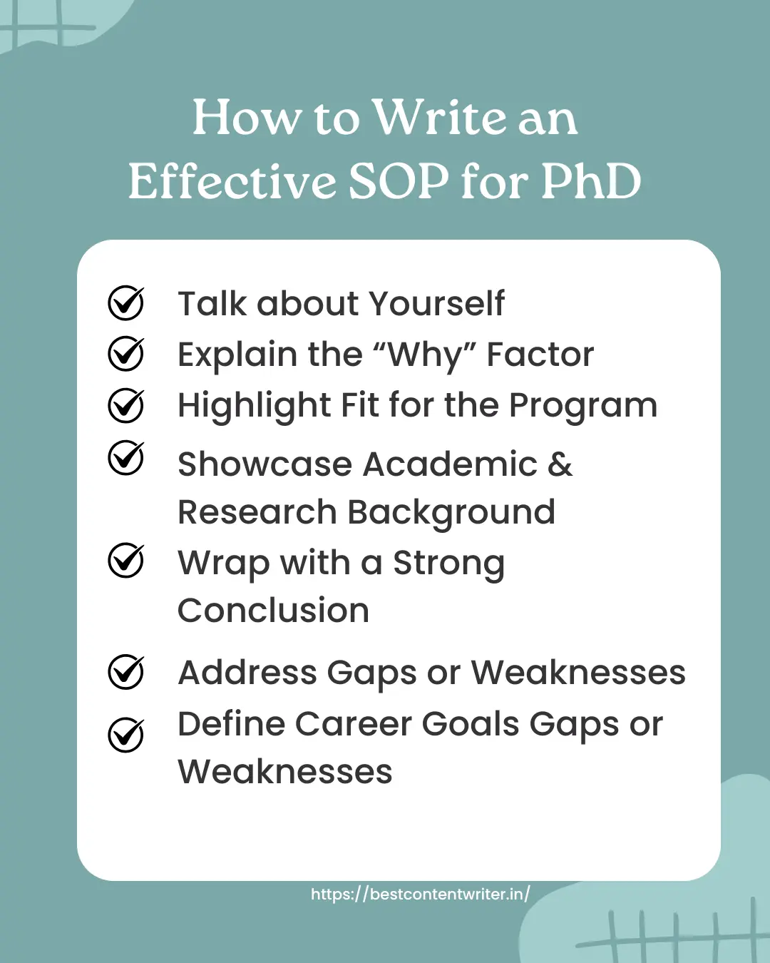 Excellent SOP for PhD Samples | 1000+ Download For Free